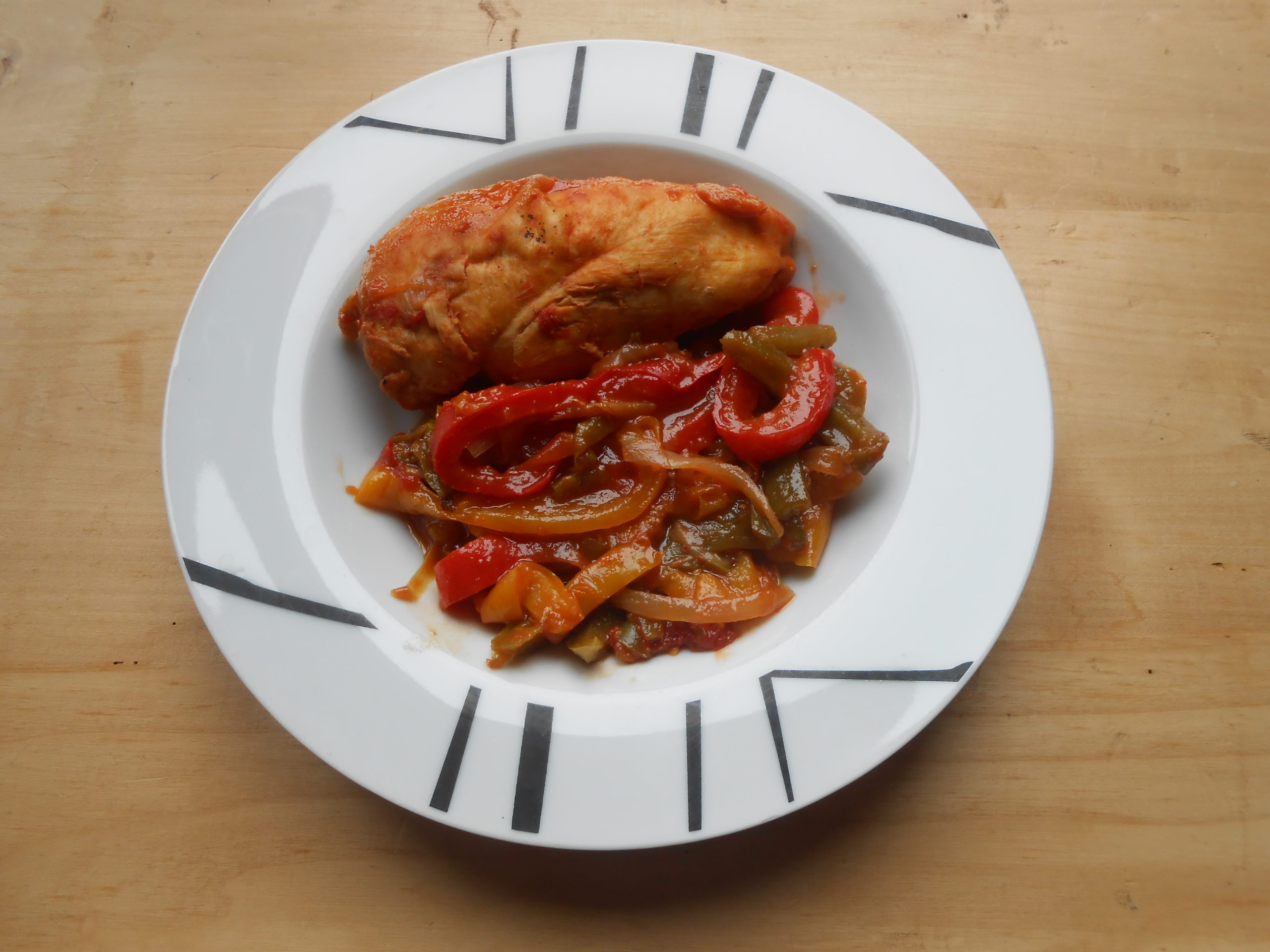 Recette : Poulet basquaise - Cabinet diététique | Toulouse